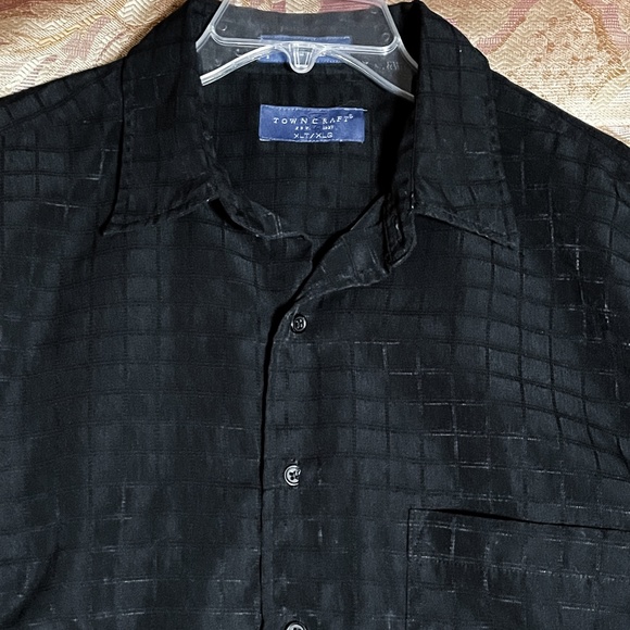 Towncraft | Shirts | Towncraft Mens Shirt Black Size Xlt | Poshmark